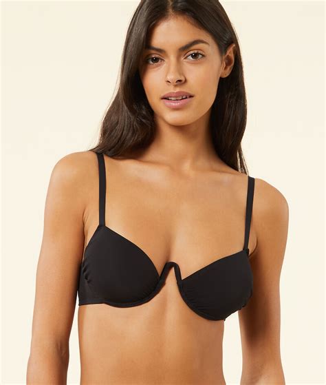 Lightly lined balconette bra - FLORALE - ECRU - ETAM