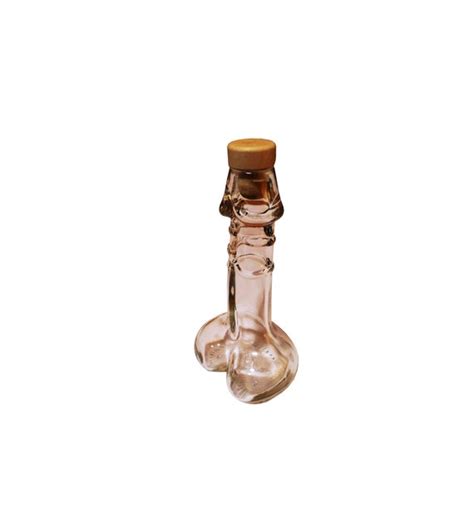 Glass Bottle Penis Shape cup mug Drinking shot party bar | Etsy