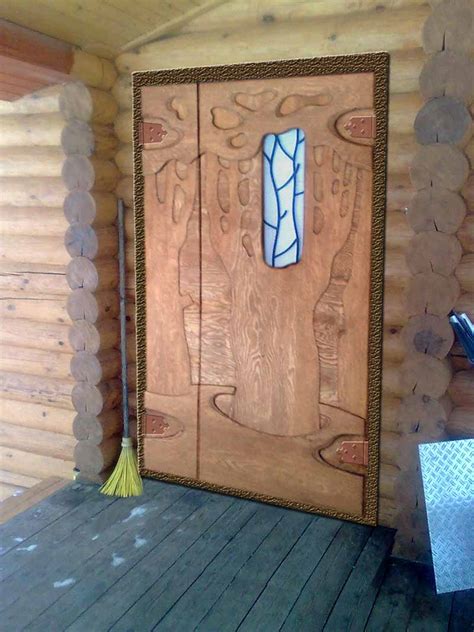 Двери из фанеры своими руками