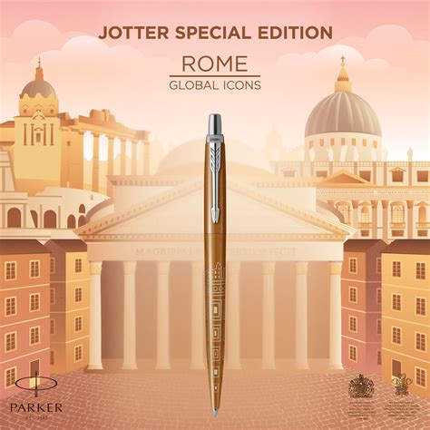 Parker Jotter Special Edition Global Icons: Rome Bronze Ballpoint Pen ...