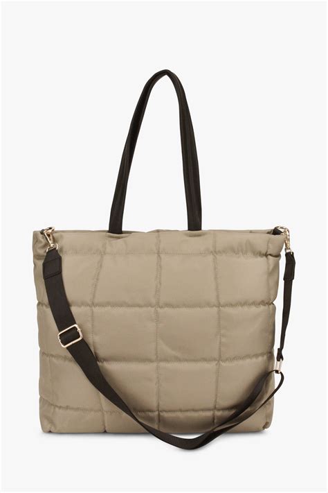 Grijs-groene shopper van Modeno | 3106525 | e5