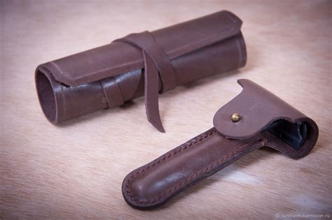 Набор: футляр для т-образной бритвы и чехол для помазка в интернет ...