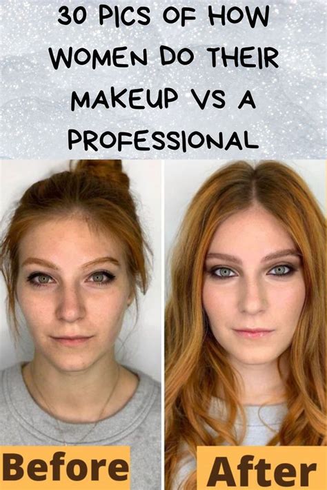 30 pics of how women do their makeup vs a professional – Artofit