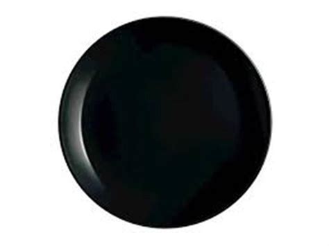 Купить LUMINARC DIWALI BLACK Тарелка обеденная подставная 25см, цена 63 ...