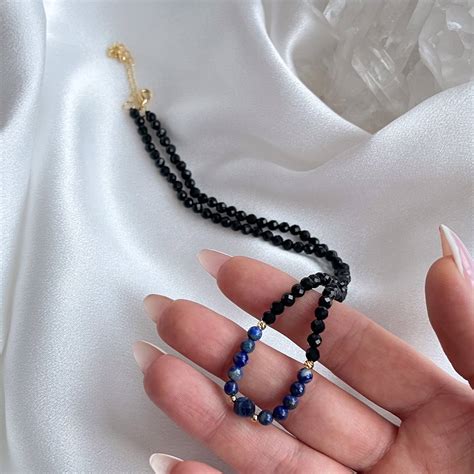 Купить Бусы из Шпинели и Лазурита артикул 095382 | Радуга Самоцветов.