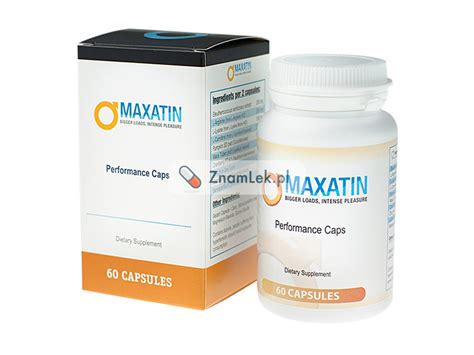 1. Maxatin - Opinie - Cena - Zamienniki - Ulotka - Skład • ZnamLek.pl
