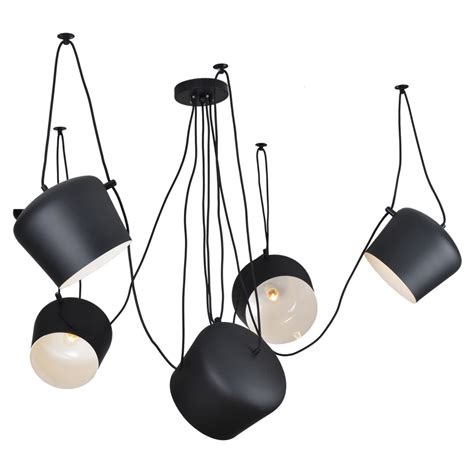 LSP-9919 Lussole Потолочная люстра Паук Loft