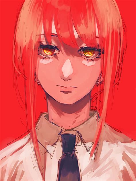 makima (chainsaw man) drawn by bonjindaaa | Danbooru