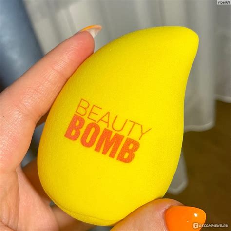 Спонжи для макияжа BEAUTY BOMB Mango sponge - «Манго-спонж от BEAUTY ...
