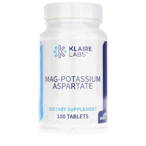 Mag-Potassium Aspartate, Klaire Labs
