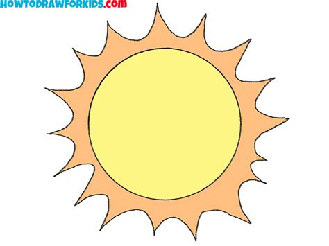 How To Draw A Half Sun at Gerard Martin blog
