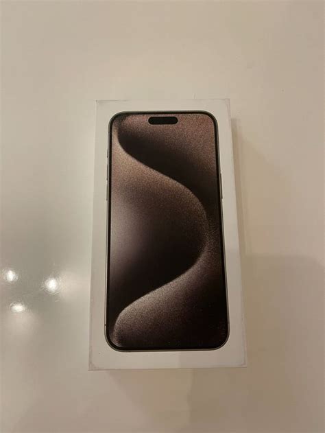 Apple iPhone 15 Pro Max 256 GB Titan Natur, NEU UNGEÖFFNET!! | Kaufen ...