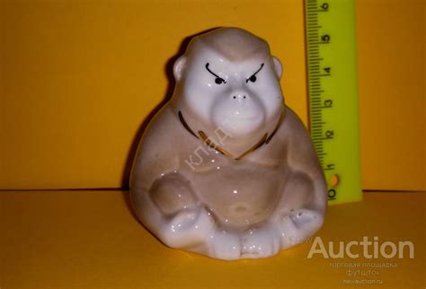 Обезьяна. Горилла. Пятигорский фарфор. СССР. — покупайте на Auction.ru ...