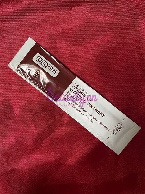 Review Fougera Vitamin A + vitamin D Ointment: dưỡng môi, dưỡng mày ...