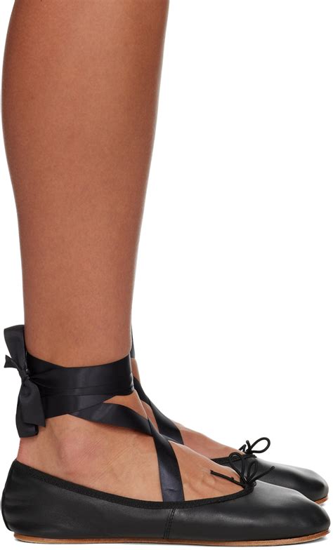 Repetto Black Sophia Ballerina Flats Repetto
