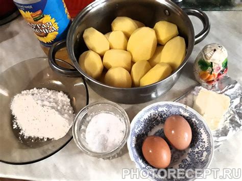 Жаренные картофельные котлеты - рецепт приготовления