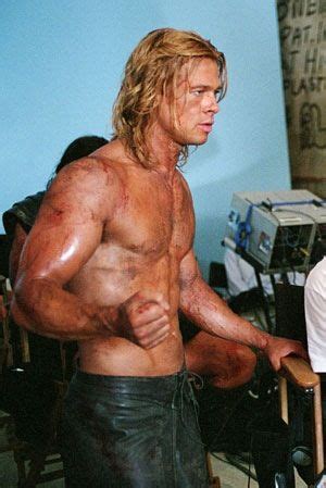 Brad Pitt Troy Body