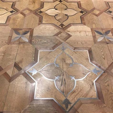 Паркет с металлом | Wood floor design, Beautiful flooring, Floor design