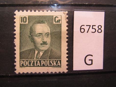 Почтовая марка Польша 1950г * лот №273210