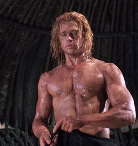 Brad Pitt as Achilles | Brad pitt workout, Brad pitt, Brad pitt troy