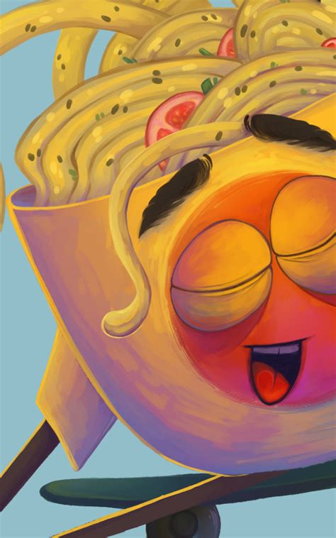 Character design "Лапшичка" :: Behance