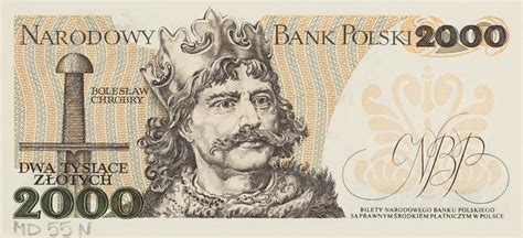 Banknot 2000 złotych | Muzeum Papiernictwa w Dusznikach-Zdroju
