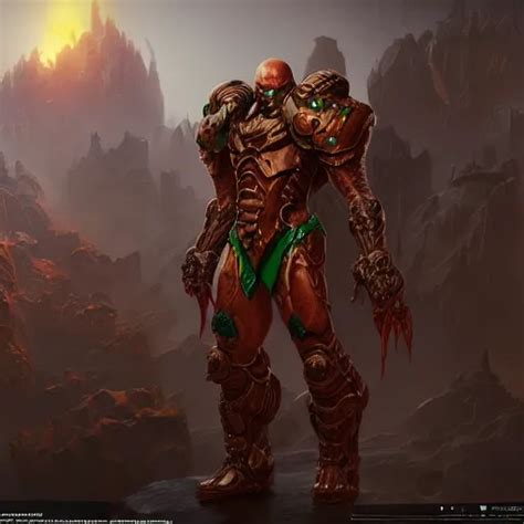 Khan Maykr from doom eternal, au naturel, hyper | Stable Diffusion | OpenArt