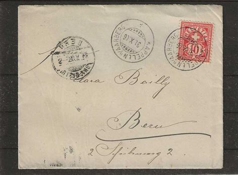 Lettre de Kappelen pour Bern 1906 (Gebraucht) in Sorvilier für CHF 2 – mit Lieferung auf Ricardo ...
