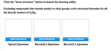 Solved Click the "draw structure" button to launch the | Chegg.com