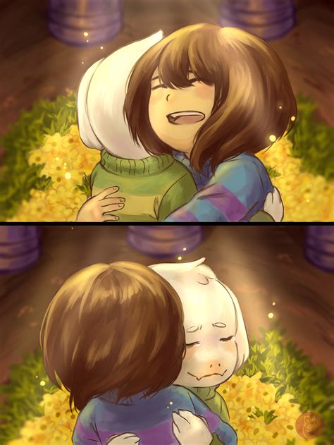 Asriel And Frisk Fan Art