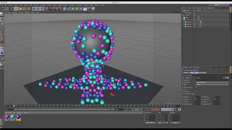 How to make Sound Attractor Effect in Cinema 4D R16 Tutorial - YouTube