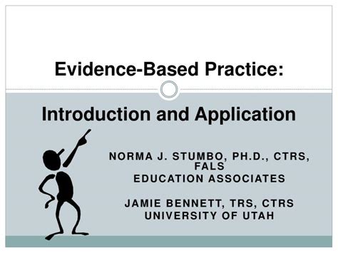 PPT - Evidence-Based Practice: Introduction and Application PowerPoint Presentation - ID:6335368