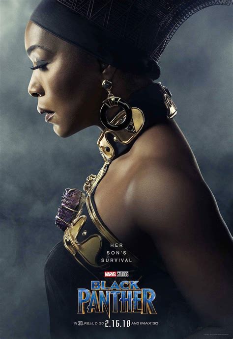 Pantera Negra ganha novos pôsteres focados nos personagens ~ Universo Marvel 616
