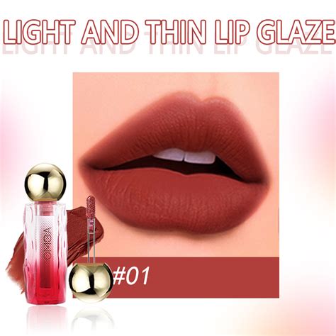 OMGA Matte Lip Glaze Soft Long-Lasting Makeup Effect Color Non-Stick ...