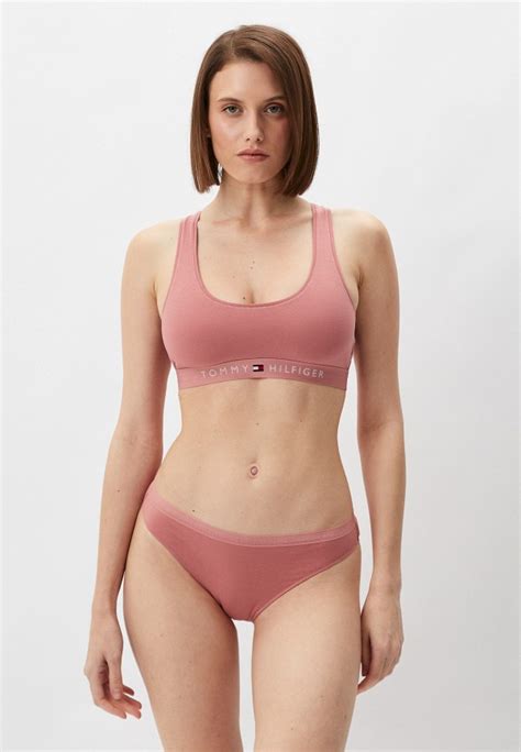 Трусы 3 шт. Tommy Hilfiger, цвет: розовый, RTLADN059401 — купить в ...