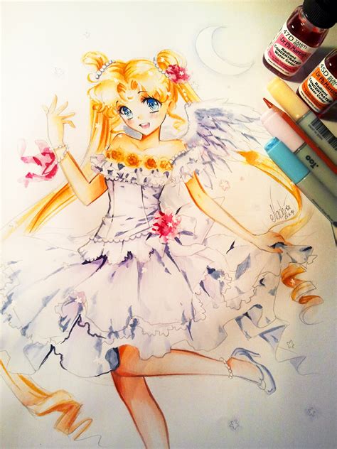 Princess Serenity by Naschi on DeviantArt
