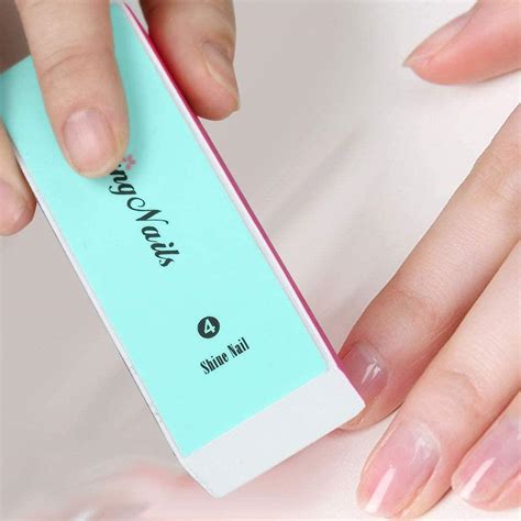 4-Way Nail Buffer & Shine Kit - Professional Mini Nail Polisher & File Block Set (5pcs) | Buy ...