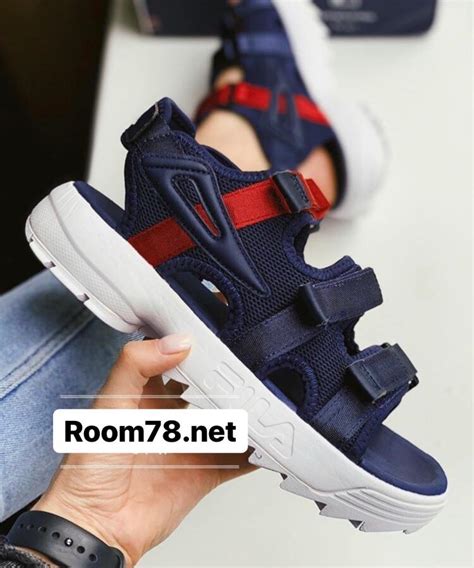 Купить синие сандалии Fila размеров 36-40 в Санкт-Петербурге