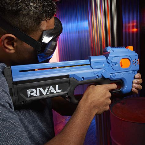 Бластер Nerf Rival Charger MXX-1200 Синий (E8449) | Нерф Чарджер