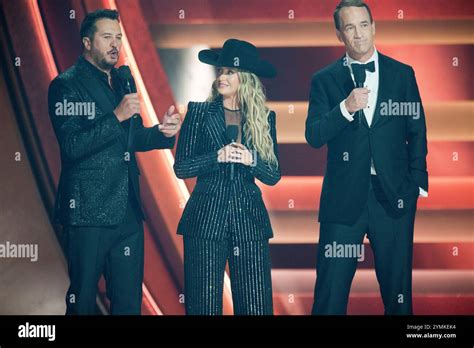 Nov. 20, 2024 - Nashville, Tennessee; USA - LUKE BRYAN, LAINEY WILSON ...