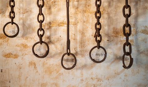 Ancient Prison Shackles