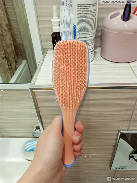 Расческа TANGLE TEEZER The Wet Detangler - «Хорошо заботится о волосах ...