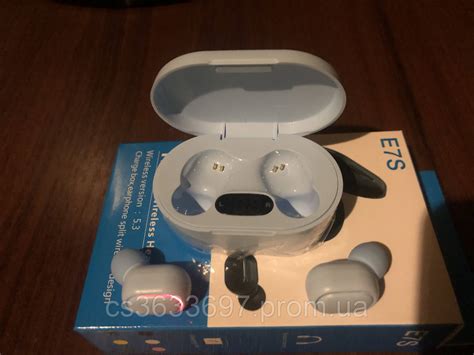 E7S TWS Беспроводные наушники 5.0 водонепроницаемая гарнитура Airdots ...