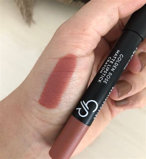 Golden Rose Matte Lipstick Crayon - Makyaj Diyarı
