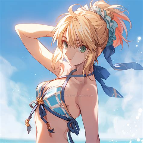 Saber by WabiSabiWonders on DeviantArt