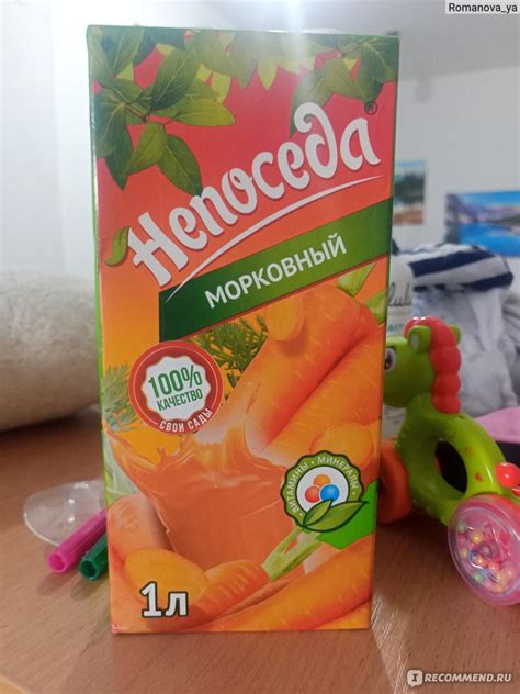 Нектар Непоседа Морковный - «Любимый сок ребенка- взгляд со стороны ...