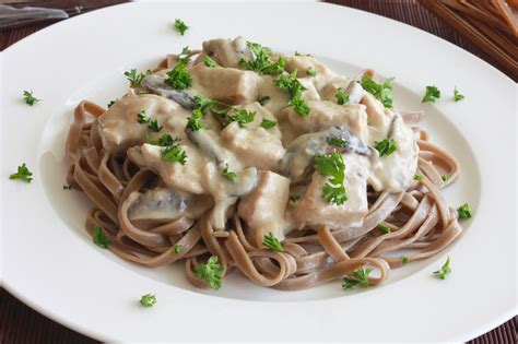 Паста тальятелле с соусом из курицы и грибов - пошаговый рецепт с фото ...