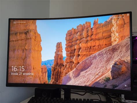 Monitor Huawei GT27 165Hz, 1440p, 27 cali curved | Lublin | Kup teraz ...