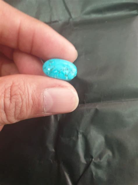 Blue earth Irani Firoza Turquoise Stone, For wearing, Size: Vary Sizes ...