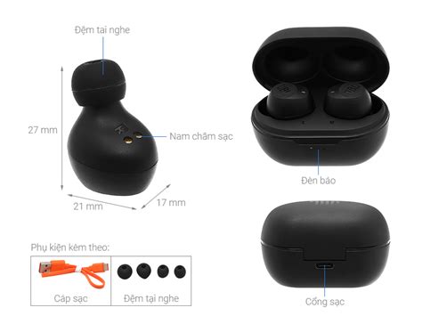 Tai nghe Bluetooth True Wireless JBL T115TWSWHTAS - giá rẻ, chính hãng